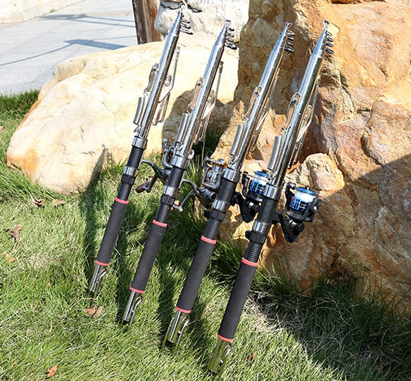 Sea Pole Automatic Fishing Rod, Spring Super Hard Long Shot Throwing G ...