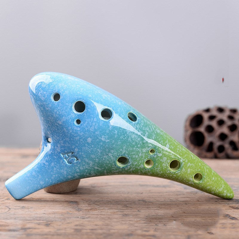 12 Holes Ceramic Flute – Sociable Weaver Nest