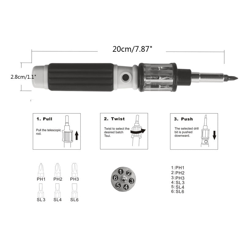 Mini Multi-purpose Screwdriver – Sociable Weaver Nest