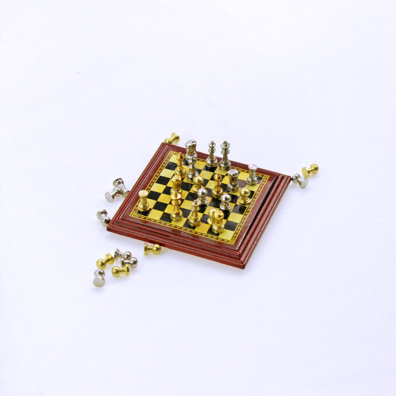 Doll House Accessories, Mini Chess, Non Magnetic Set – Sociable Weaver Nest