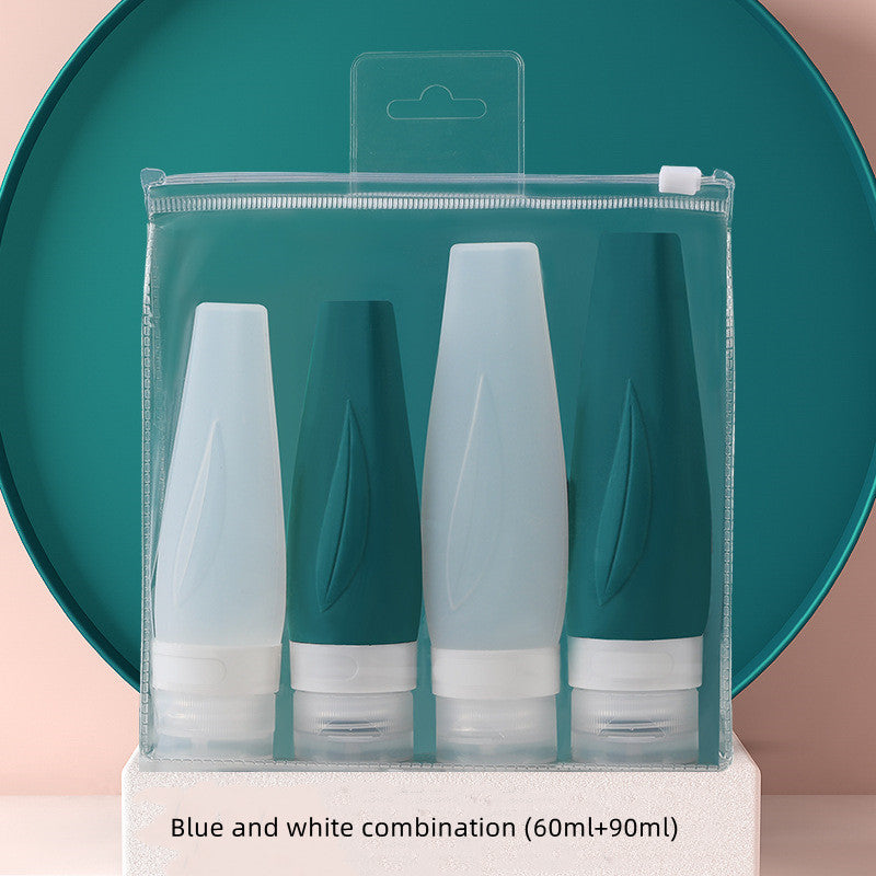 Travel Shampoo & Shower Gel Split Bottle Refillable Empty Bottle Set ...