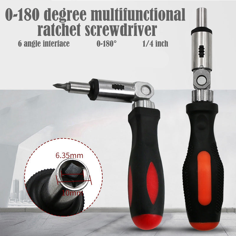 Multifunctional Ratchet Screwdriver, Non-precision Maintenance, Magnet ...