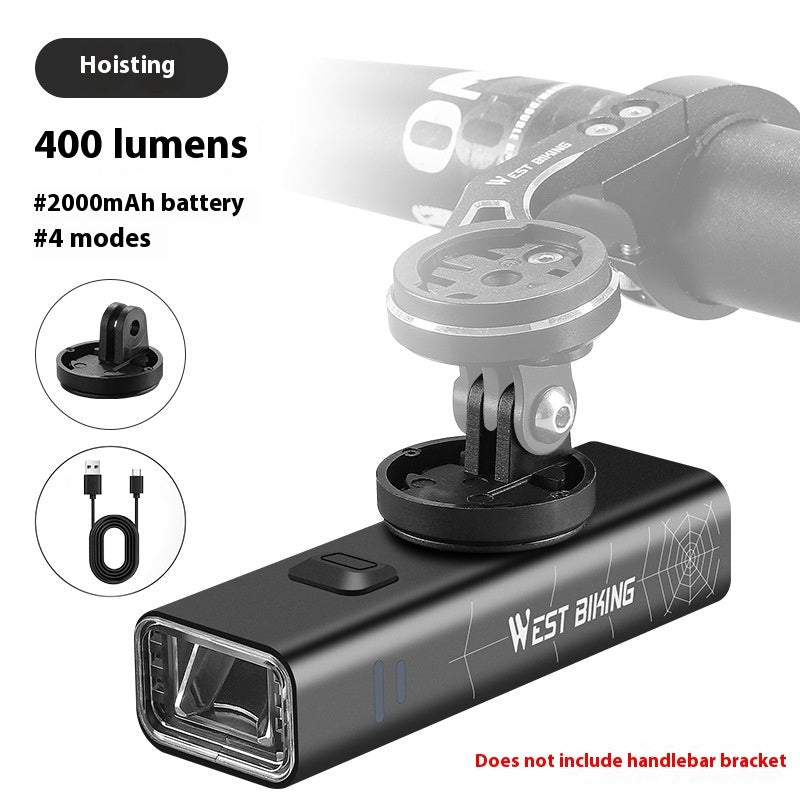 Bicycle Headlight, High Luminous, Night Riding, Mountain Bike Lighting ...