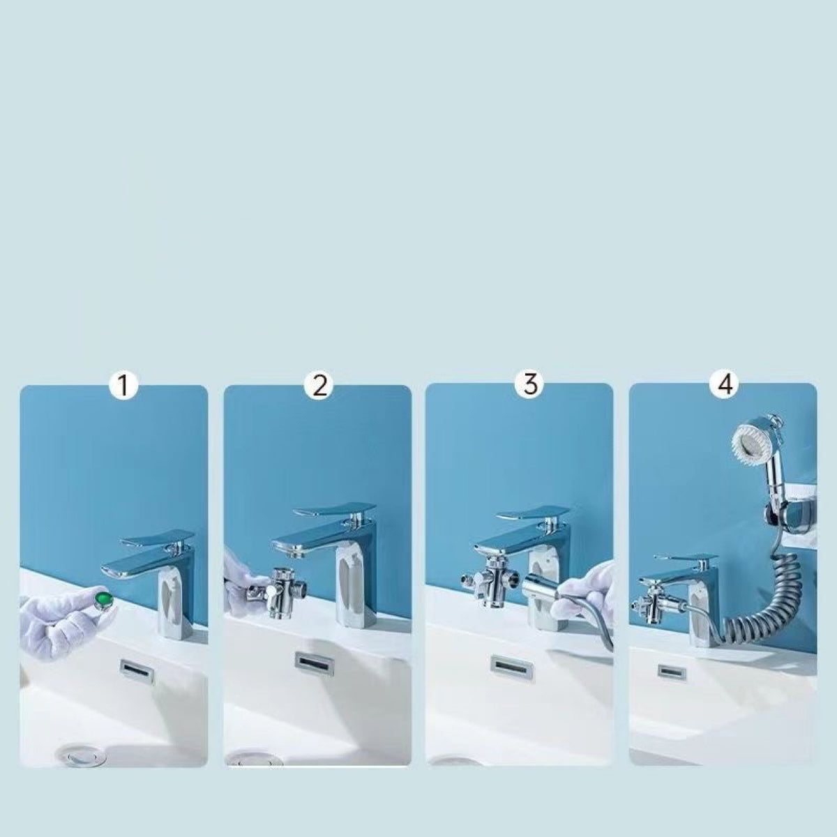 Multi-function Faucet Conversion Head Diverter Valve – Sociable Weaver Nest