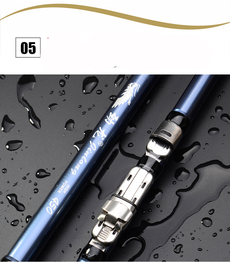Full Carbon Rock Rod, Hand and Sea Dual-purpose Fishing Sea Pole ...