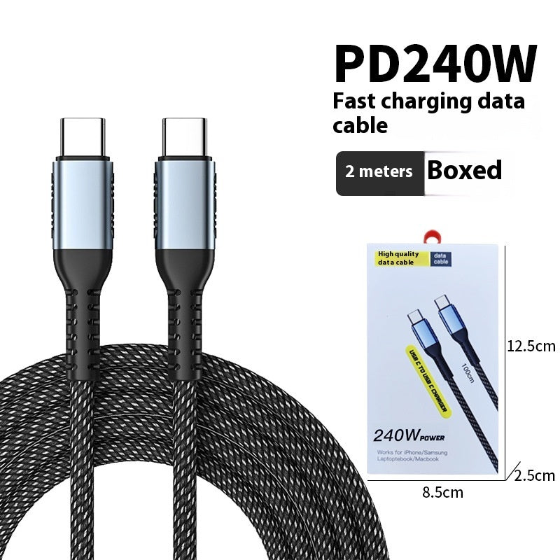 PD Fast Charge 240W Weaving Data Cable – Sociable Weaver Nest