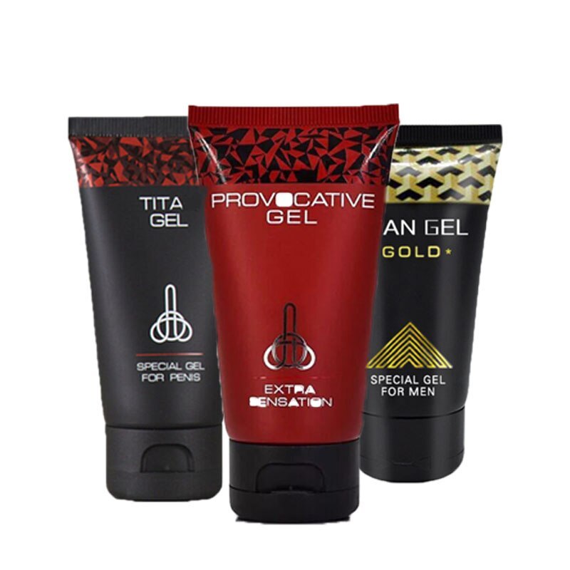 Enhanced Red Titan Gel, Male External Massage Cream (Pack of 2 ...