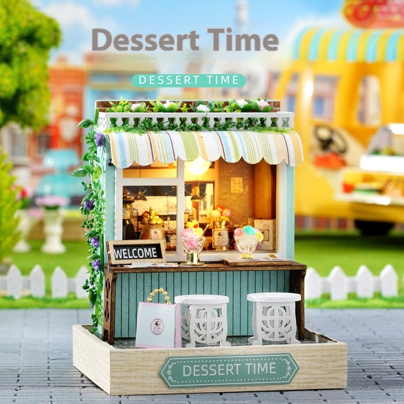 Hand-assembled Wooden Building Model Toy – Sociable Weaver Nest