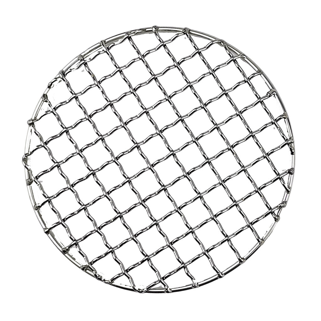 Stainless Steel Barbecue BBQ Grill Meshes Racks, Grid Round Grate Stea ...