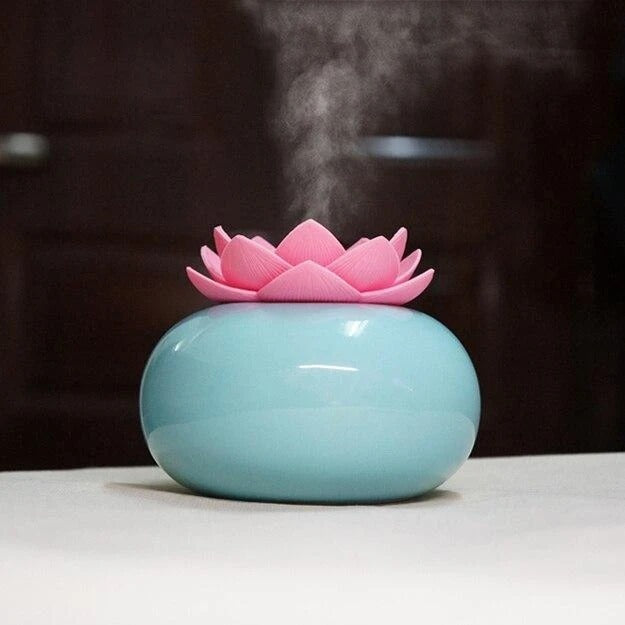 Lotus Aromatherapy Humidifier – Sociable Weaver Nest