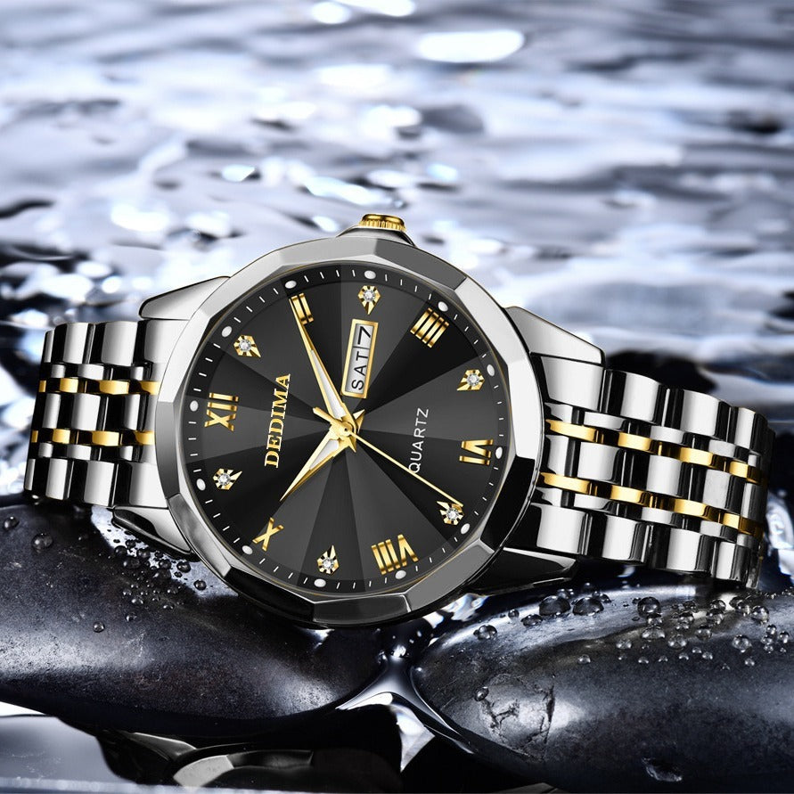 Men's Waterproof Super Luminous Luxury Watch – Sociable Weaver Nest