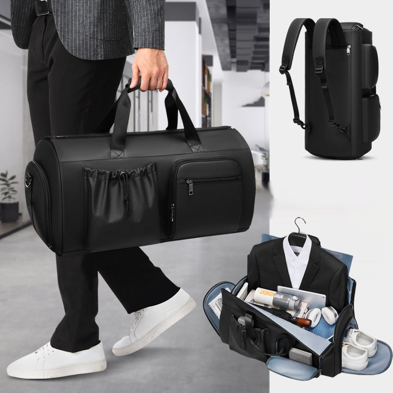 Large Capacity Travel Luggage, Formal Suit Folding Buggy Bag – Sociable ...