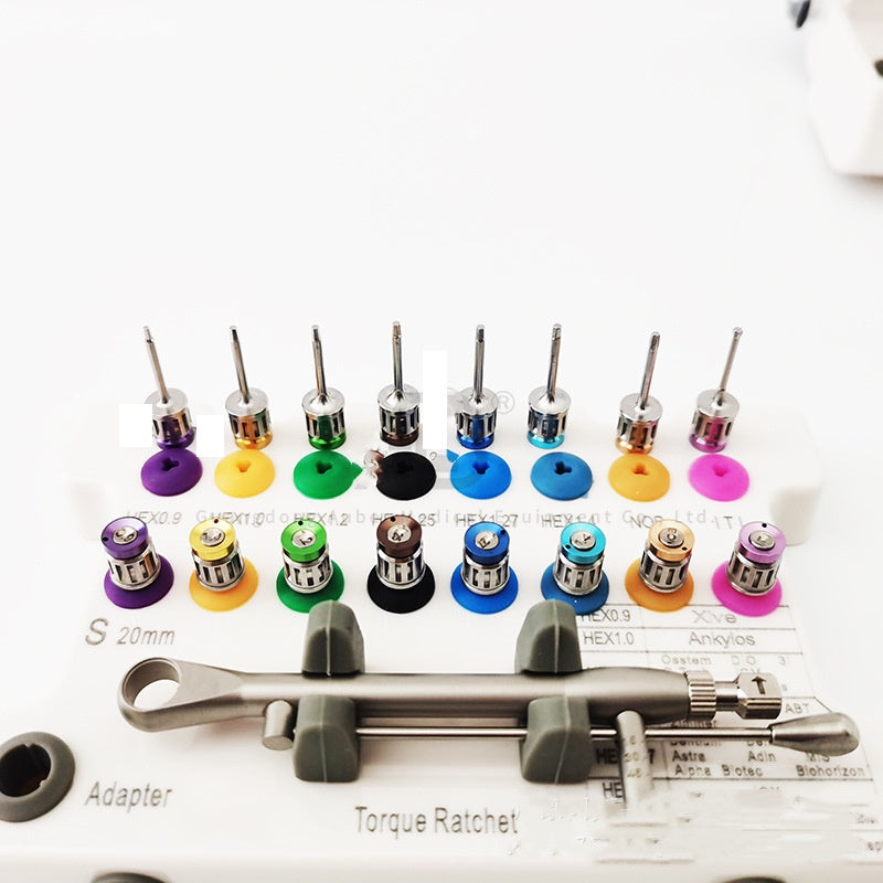 Implant Restoration Tool Kit – Precision Screwdriver, Transfer Rod & T ...
