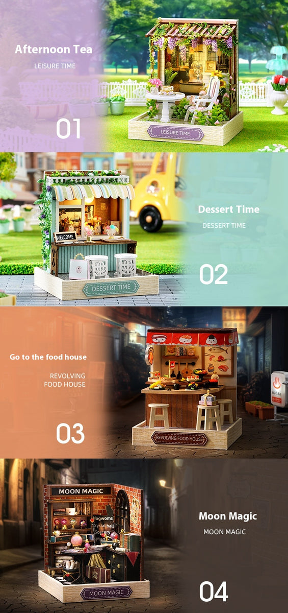 Hand-assembled Wooden Building Model Toy – Sociable Weaver Nest