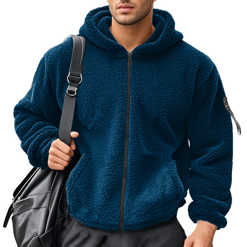 American Men's Double-sided Bejirog Loose Hooded Zipper Jacket ...