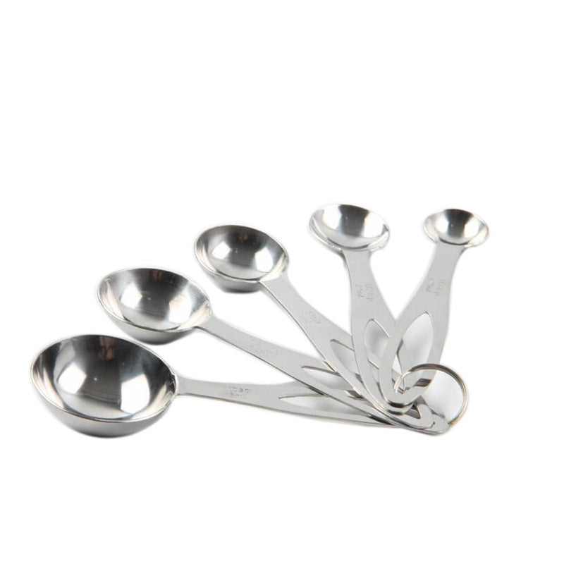 Stainless Steel 5-piece Measuring Spoon Set – Sociable Weaver Nest