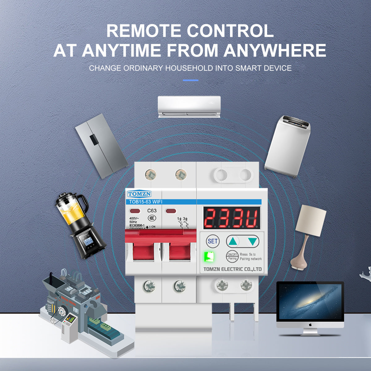 Intelligent Smart Miniature Air Circuit Breaker – Sociable Weaver Nest